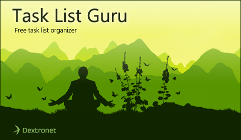 Free to-do list manager. Task List Guru - freeware todo manager and to do list organizer.